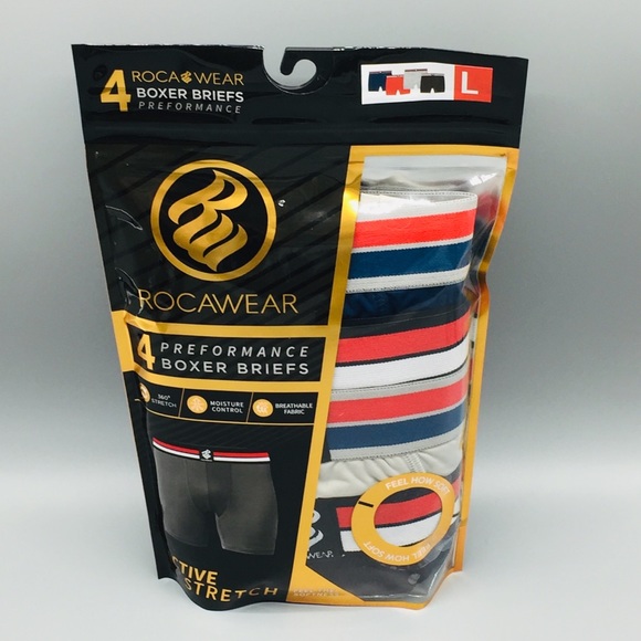 Rocawear | Underwear & Socks | Rocawear Mens Boxer Briefs Large 4 Pairs ...